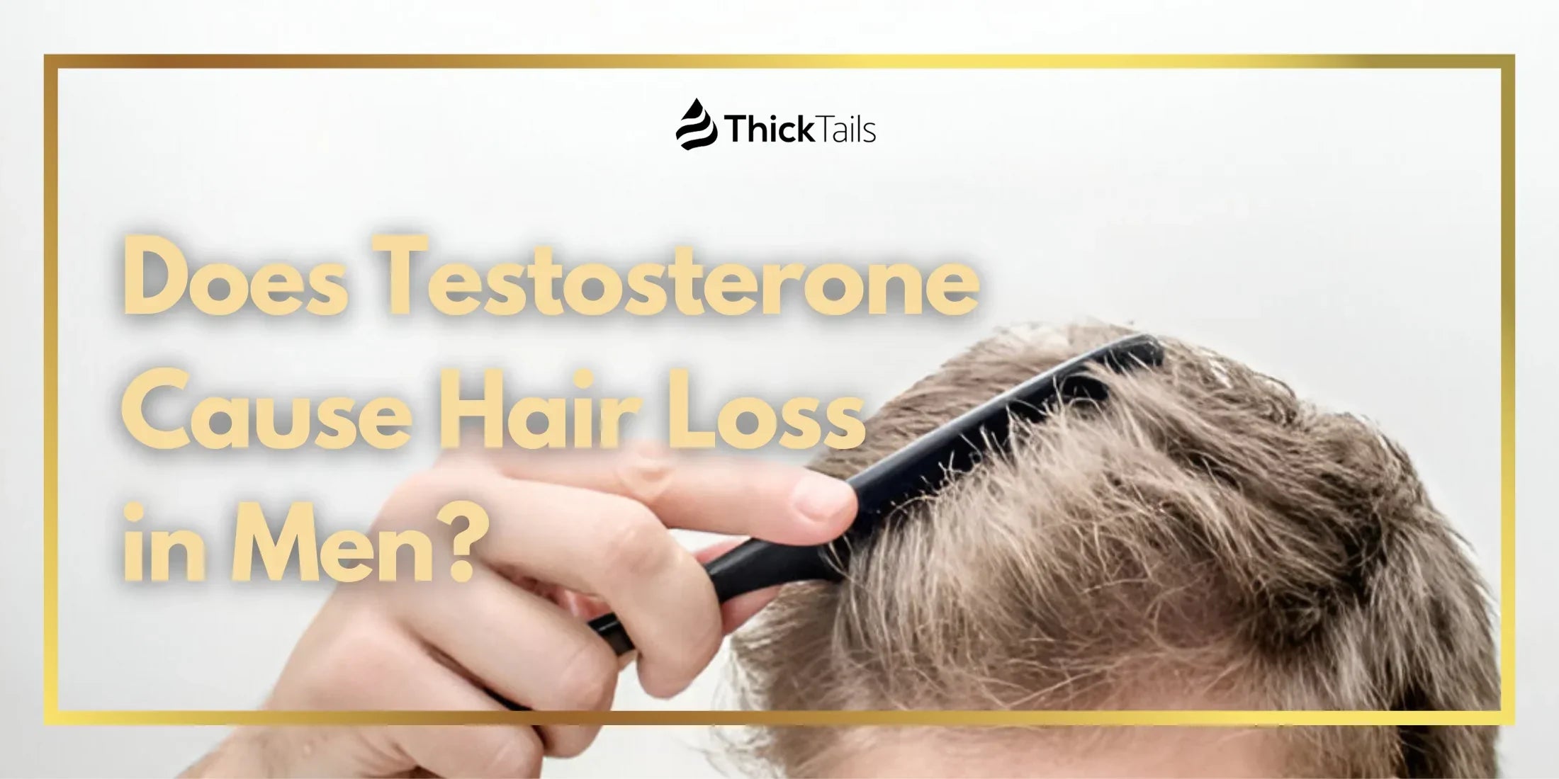 ¿La testosterona causa pérdida de cabello en los hombres? – ThickTails